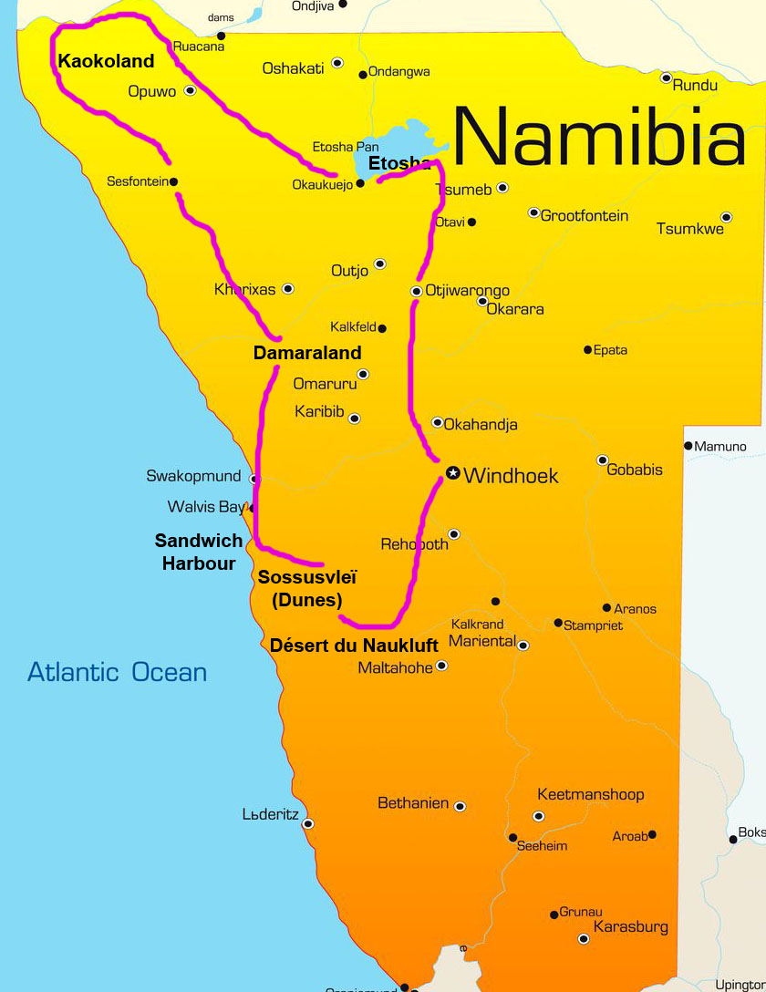 Voyage en Namibie Pistes Oubliées du Kaokoland - Samsara
